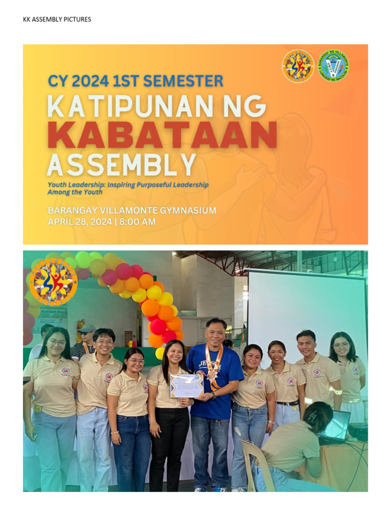 KK ASSEMBLY PICTURES | PDF