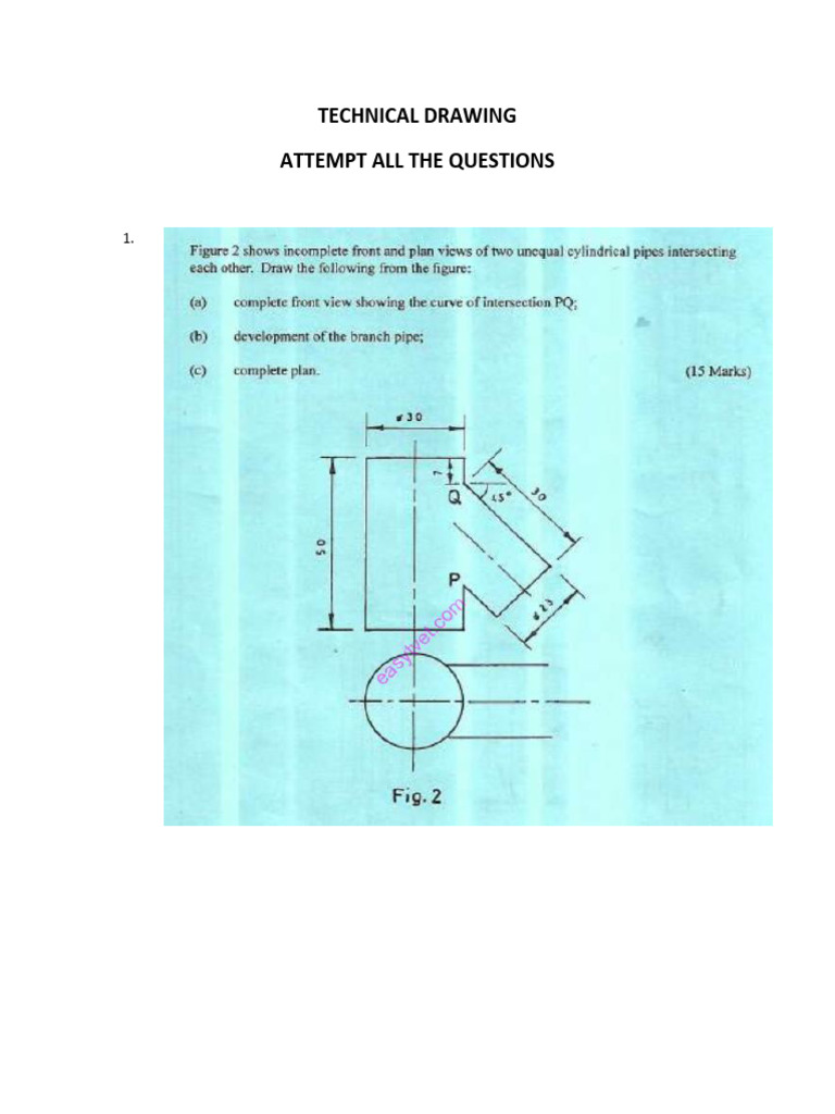 Technical Drawing | PDF