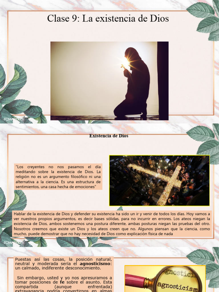 CLASE 9 | PDF | Ateísmo | Dios