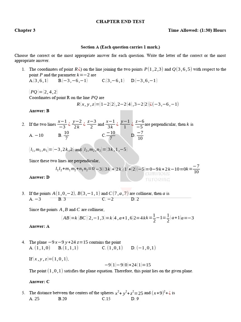 CH3 Cet | PDF | Sphere | Differential Geometry