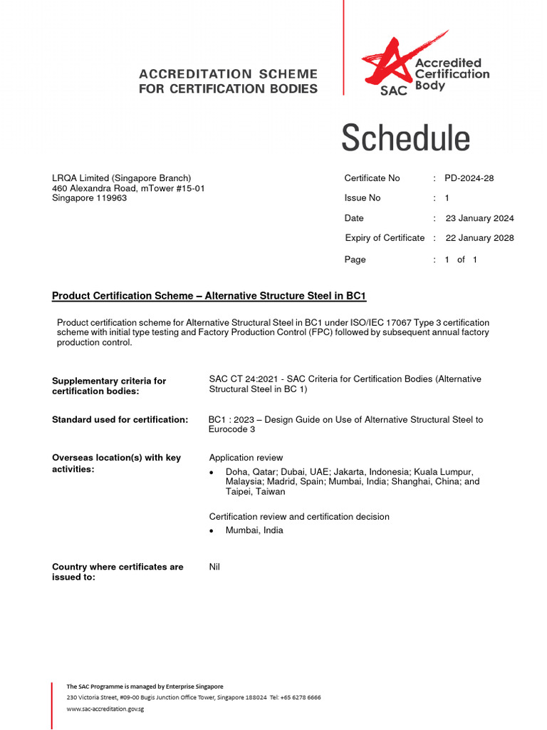 Lrqa Limited Pd 2024 28 | PDF