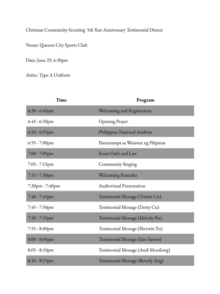 CCS Program Flow and Script | PDF