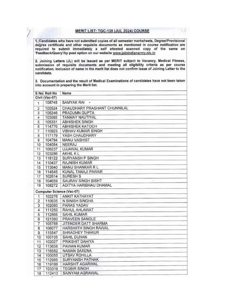TGC Course Important Questions and Solutions | PDF