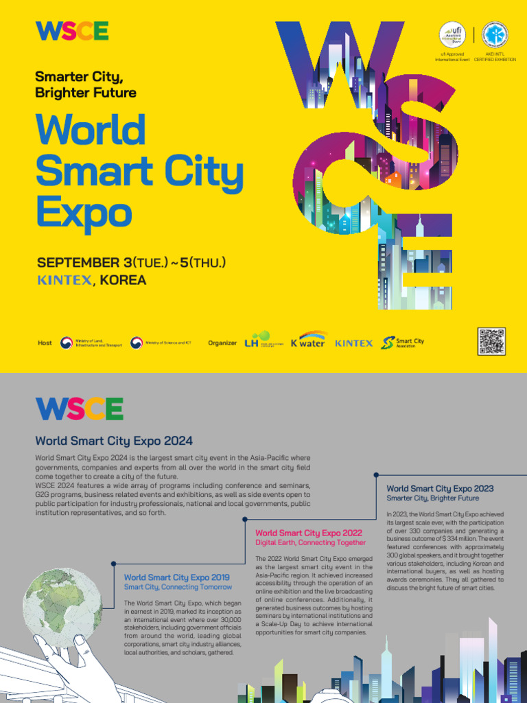 Brochure - Wsce 2024eng | PDF | Transport | Infrastructure