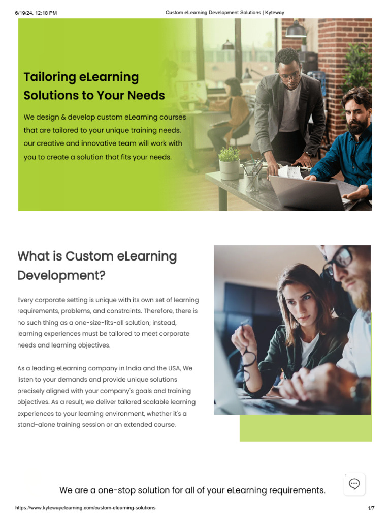 Engage and Learn With Interactive Custom Elearning | PDF | Educational Technology | Learning