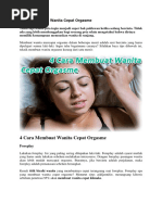 Masturbasi - Teknik Masturbasi Pria | PDF