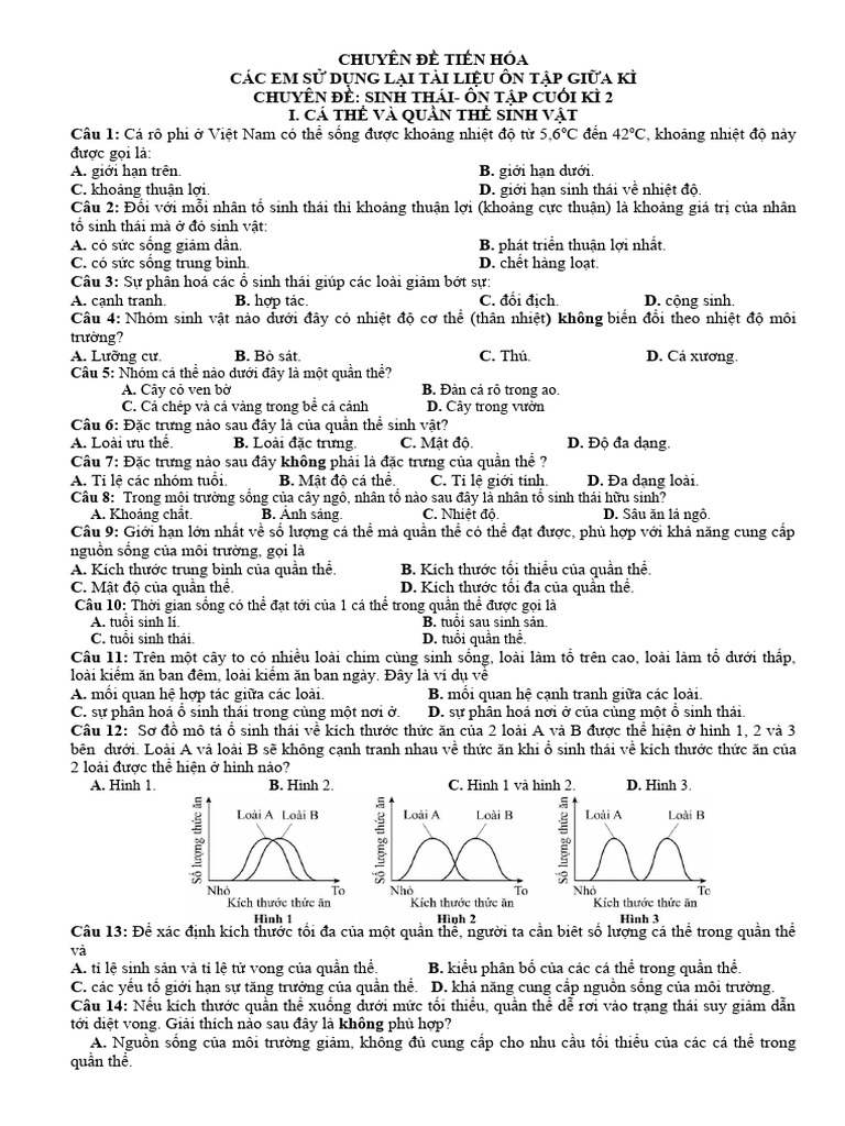 ON-TAP-CK2-SINH-THAI-HS | PDF