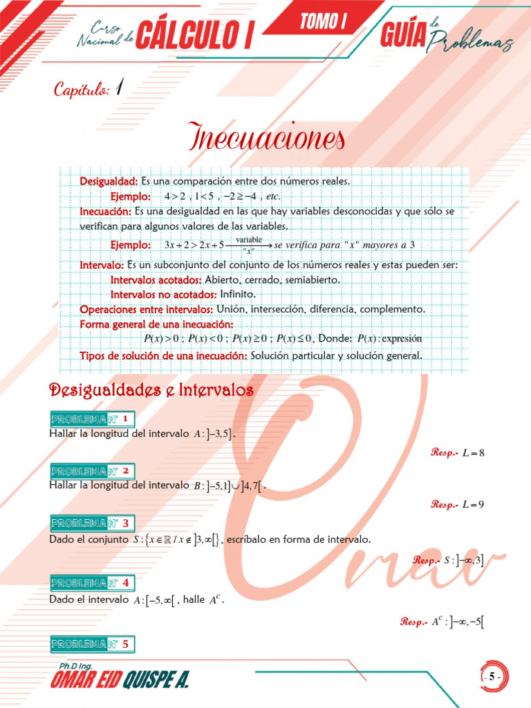 in Ecuaciones Parte 1 | PDF | Intervalo (Matemáticas) | Desigualdad (Matemáticas)