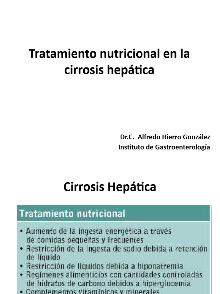 Manejo Dietet-Cirrosis Hepat | PDF | Nutrición | Dieta y nutrición
