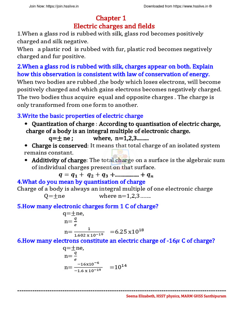 Hsslive Xii Physics QB Solved Seema 2024 | PDF | Electrical Resistance ... Hsslive Xii Physics QB Solved Seema 2024 | PDF | Electrical Resistance ...