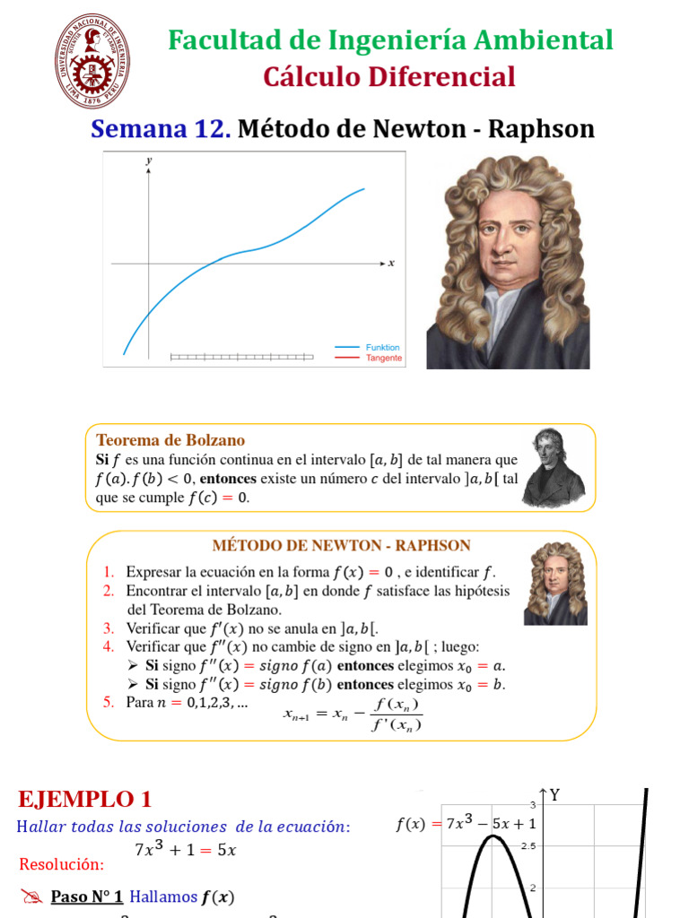 Método de Newton-Raphson | PDF | Relaciones matematicas | Objetos ...