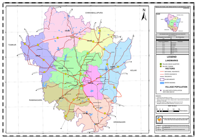 Bengaluru Rural Urban Districts | PDF