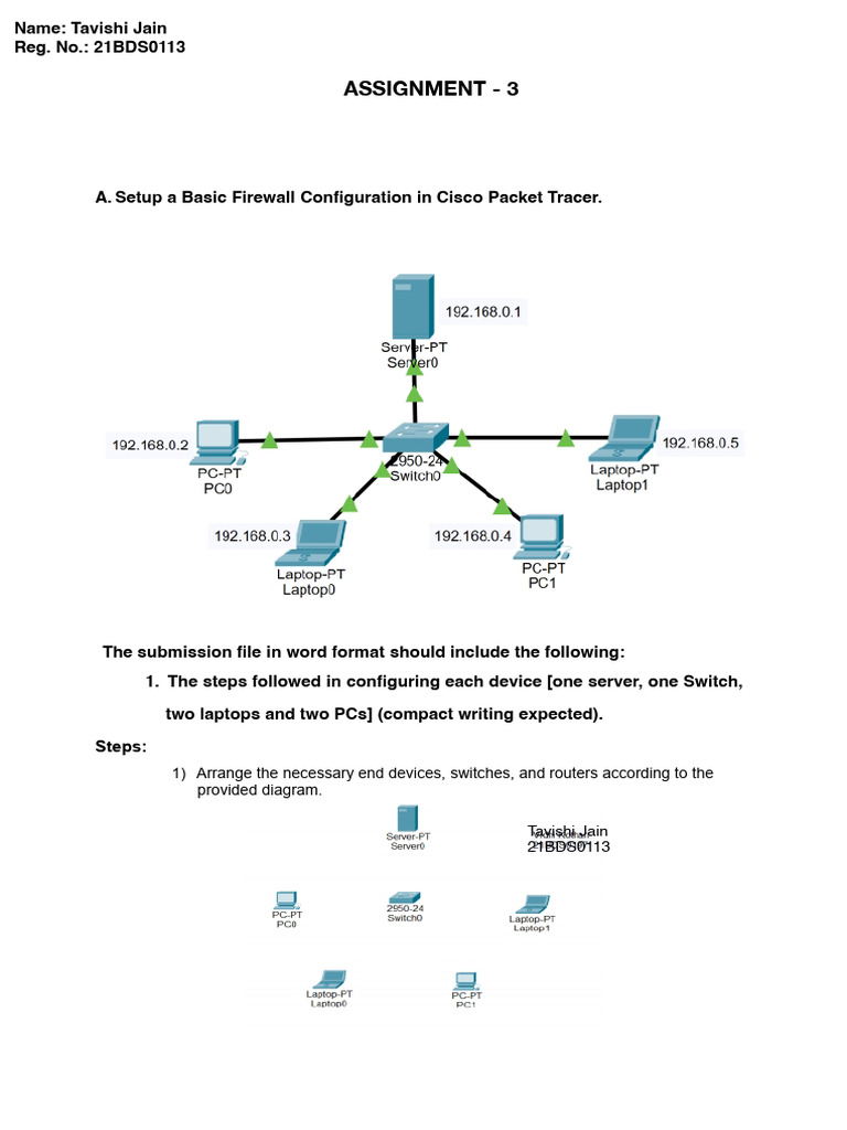 Assignment - 3 | PDF | Ip Address | Router (Computing)