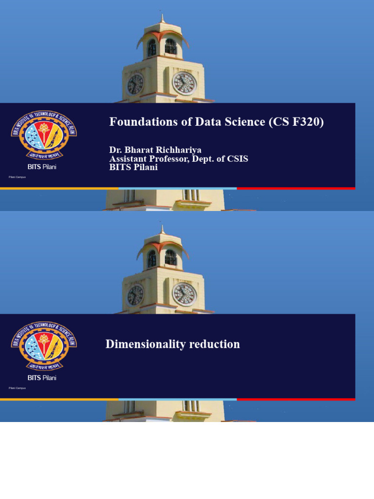 Dimensionality Reduction Pdf Matrix Mathematics Eigenvalues And