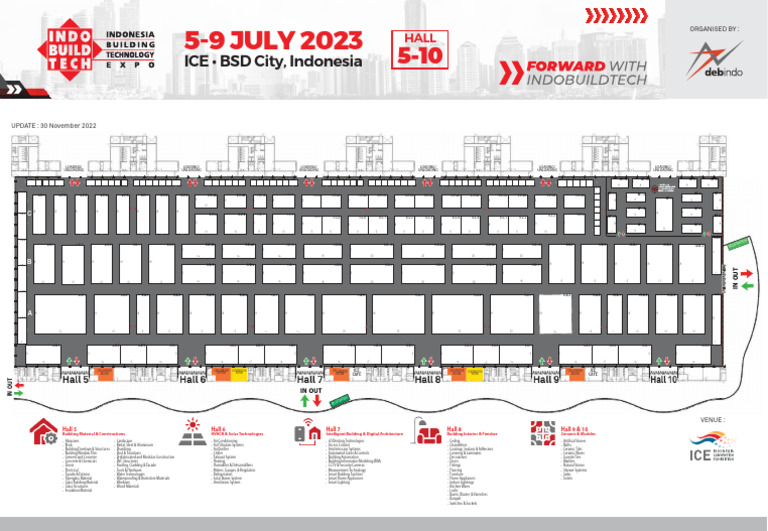 Ice BSD Hall 7 Floor Plan Overview | PDF | Real Estate | Engineering