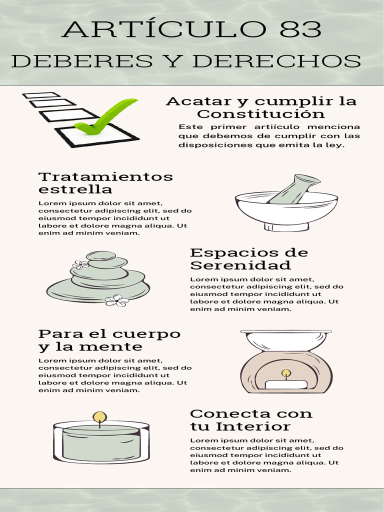 Infografia Sobre El Art. 83 | PDF | Crecimiento personal y profesional ...