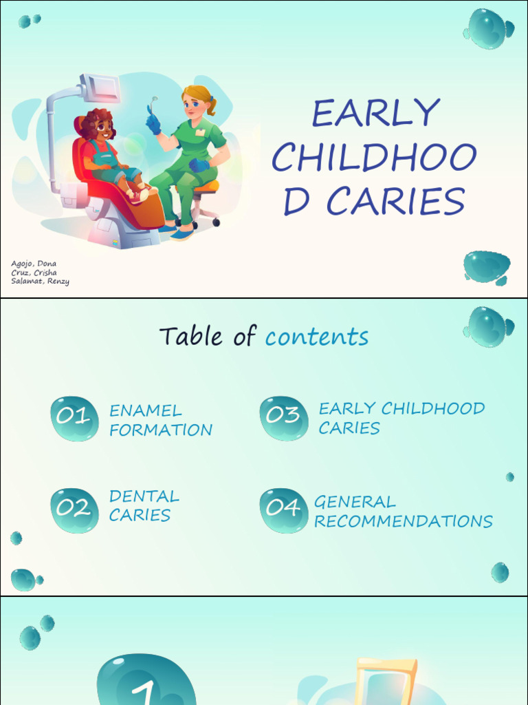 Early Childhood Caries | PDF | Tooth Enamel | Human Tooth