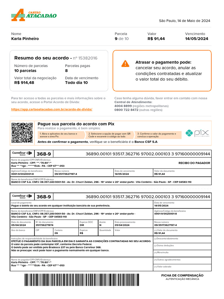 Boleto | PDF | Brasil | Dinheiro