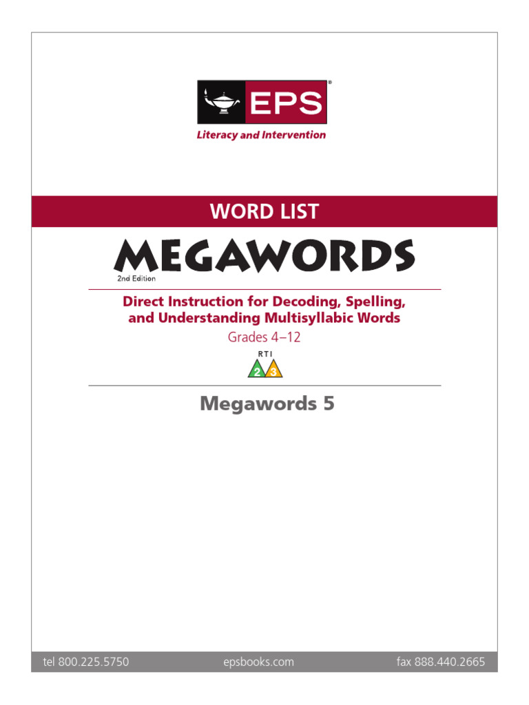 Megawords PHONICS Practice | PDF | Phonetics