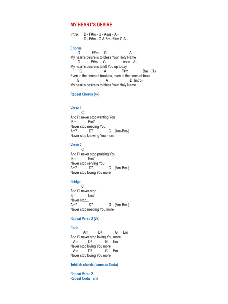 My Hearts Desire | PDF