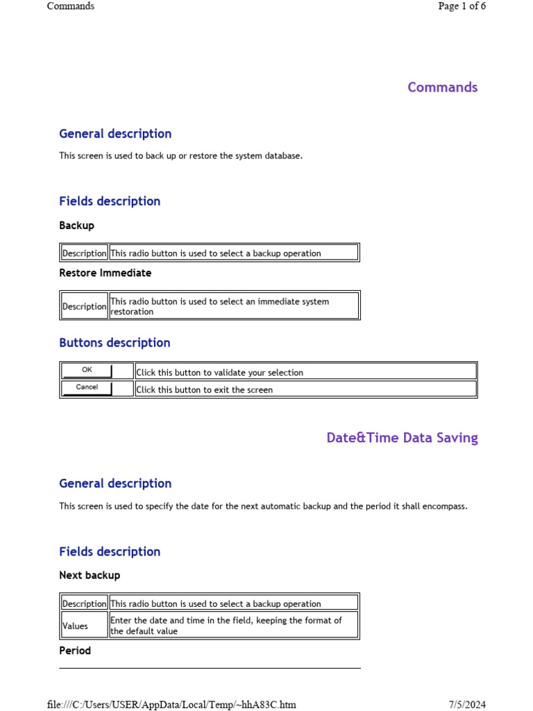 Data Saving and Swapping OXO | PDF | Backup | Default (Computer Science)