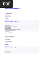 Rakaz National Trading Company Contacts | PDF | Kuwait | Middle East