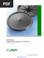 Fine Bubble Diffuser Specs Guide | PDF