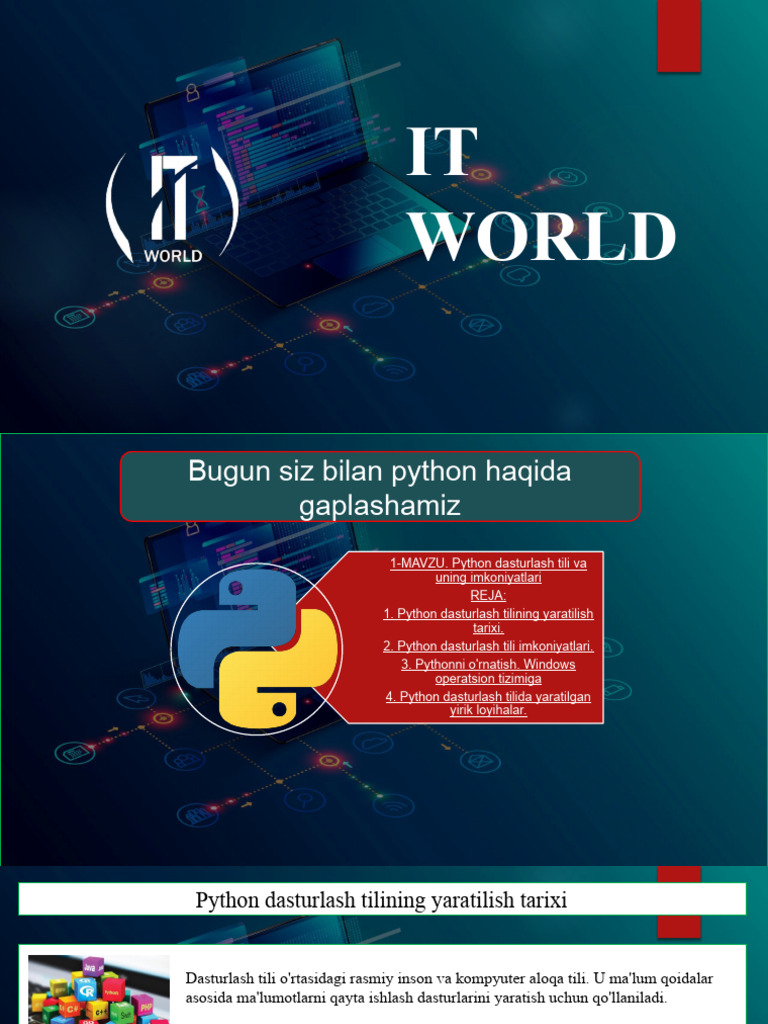 Python Slayd | PDF