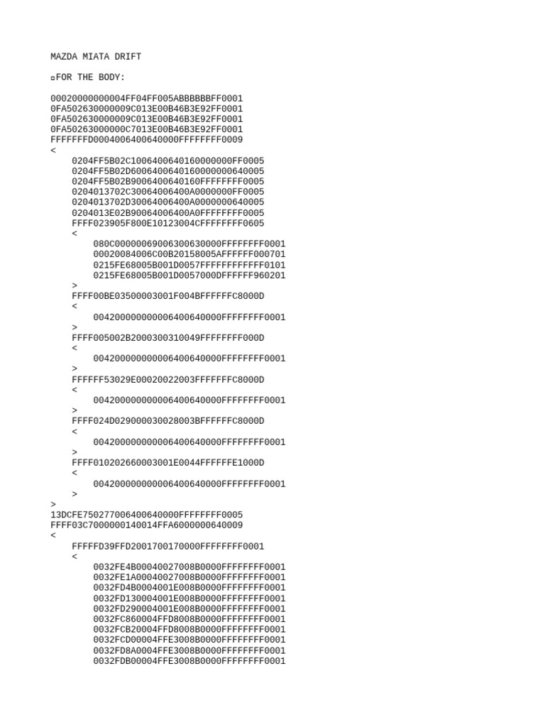 Mazda Miata Drift | PDF | Motor Vehicle | Ford Motor Company