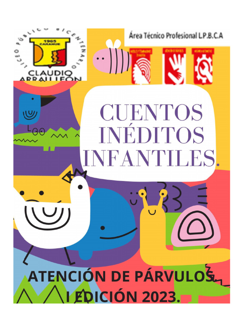 Libro de Cuentos Ineditos Infantiles 2023 | PDF | Educación de la ...