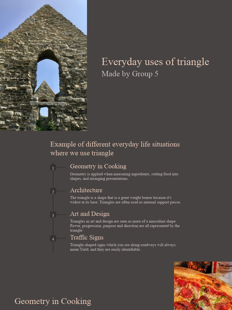 Everyday-uses-of-triangle_(1)[1] | Download Free PDF | Triangle | Geometry