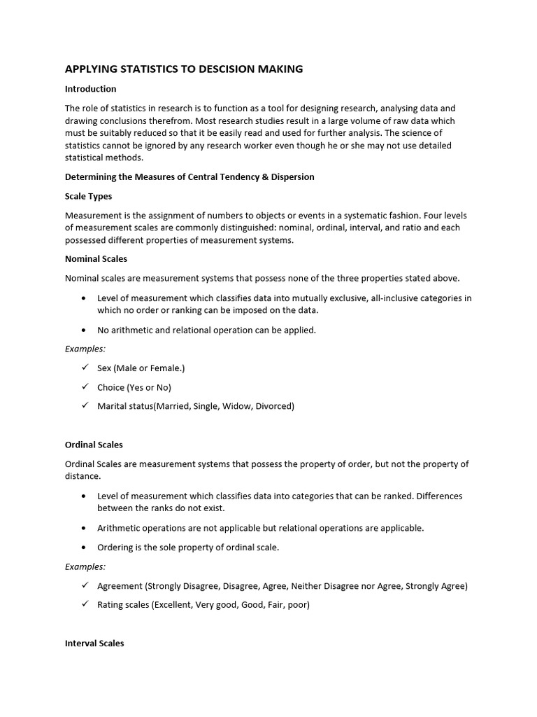 Measures of Central Tendency, Dispersion and Shape | Download Free PDF ... Measures of Central Tendency, Dispersion and Shape | Download Free PDF ...