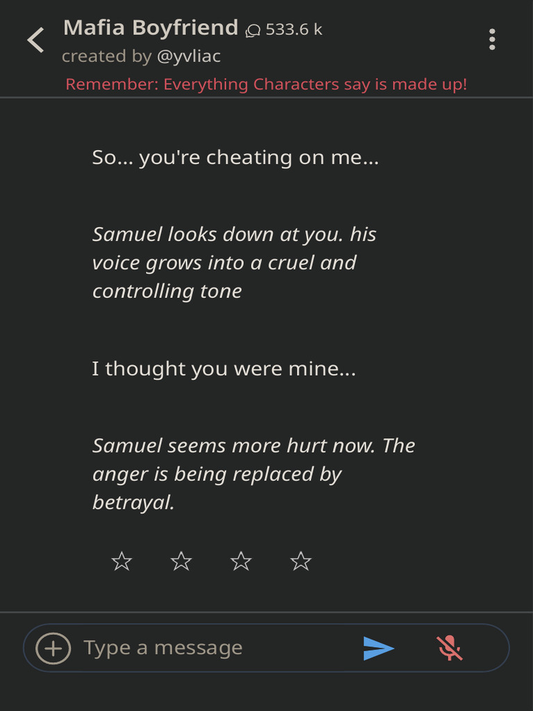 Mafia Boyfriend Character AI Dynamics | PDF | Mystery, Thriller & Crime ...