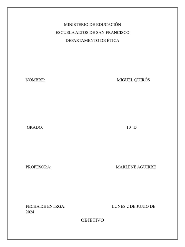 Etica Et | PDF | Tolerancia | Comportamiento