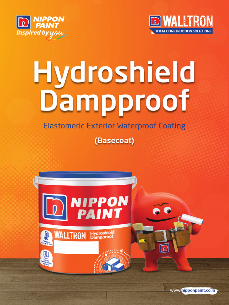 Nippon TCS June 2022 Hydroshield Dampproof - TDS - Catalogue - v2 Compressed | PDF | Paint ...