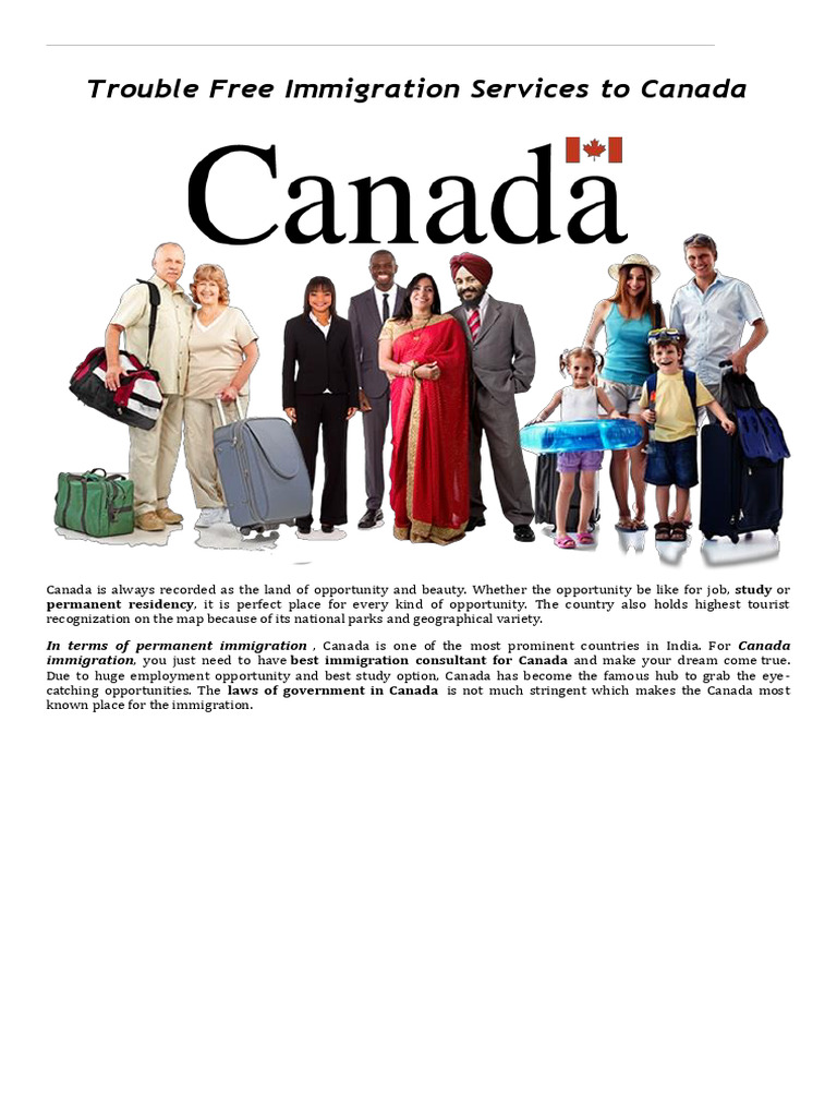 Immigration Services for Canada | PDF | Immigration | Travel Visa