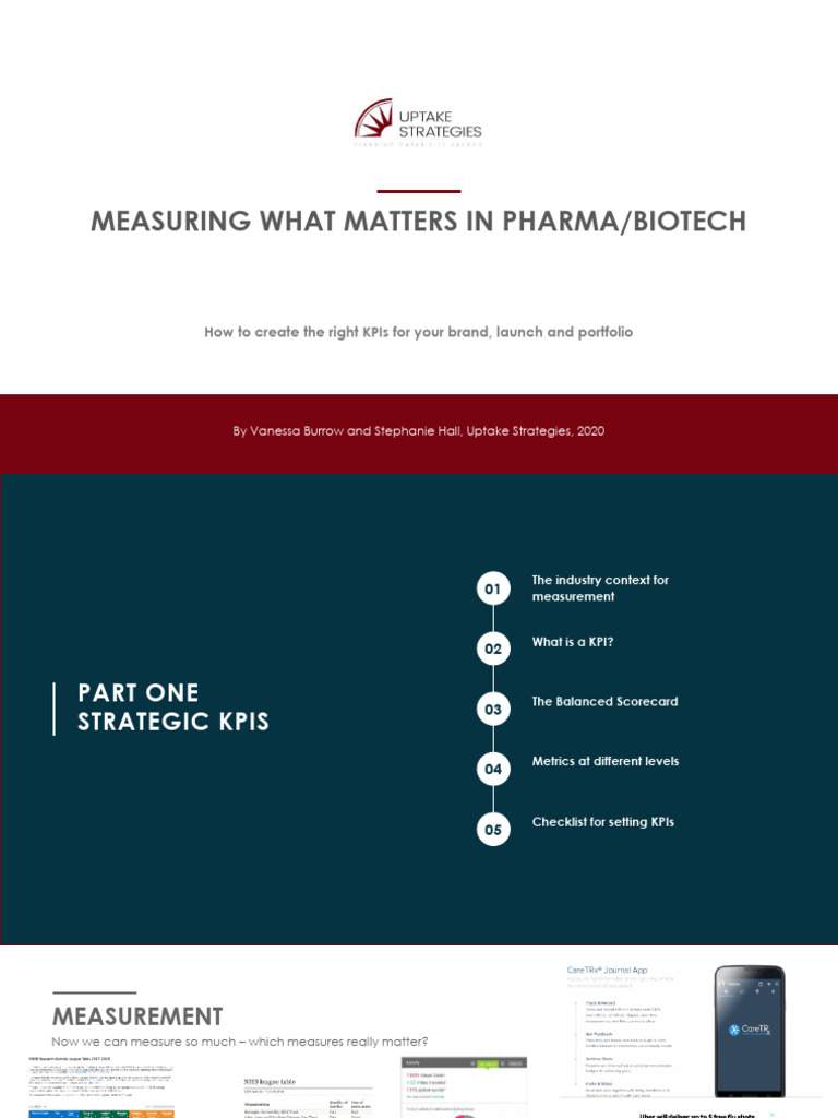 Uptake Strategies Measurement Research Part One August 2019 v1.2 | PDF ...