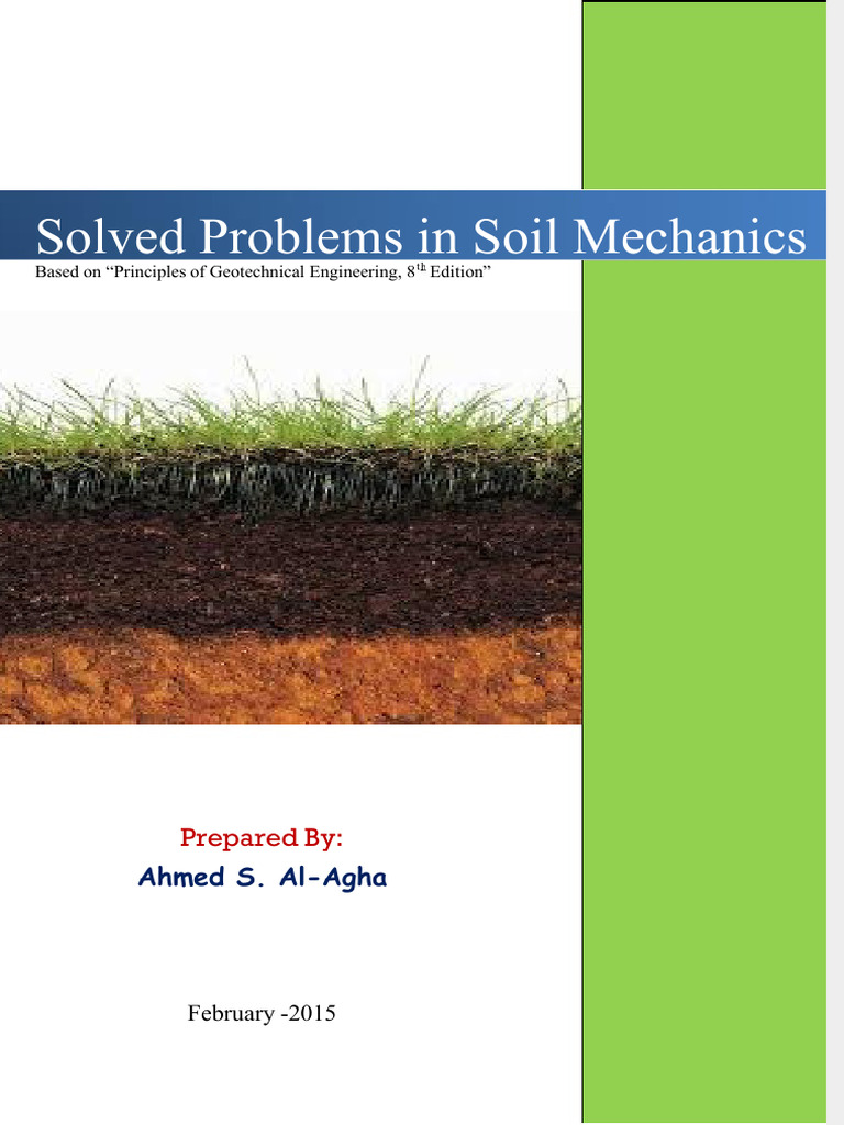 Solved Problems in Soil Mechanics 1 | PDF | Soil Mechanics | Applied And Interdisciplinary Physics