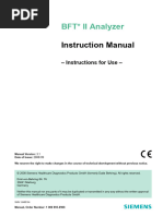 miniiSED Operator's Manual (English) | PDF | Blood | Medical Specialties