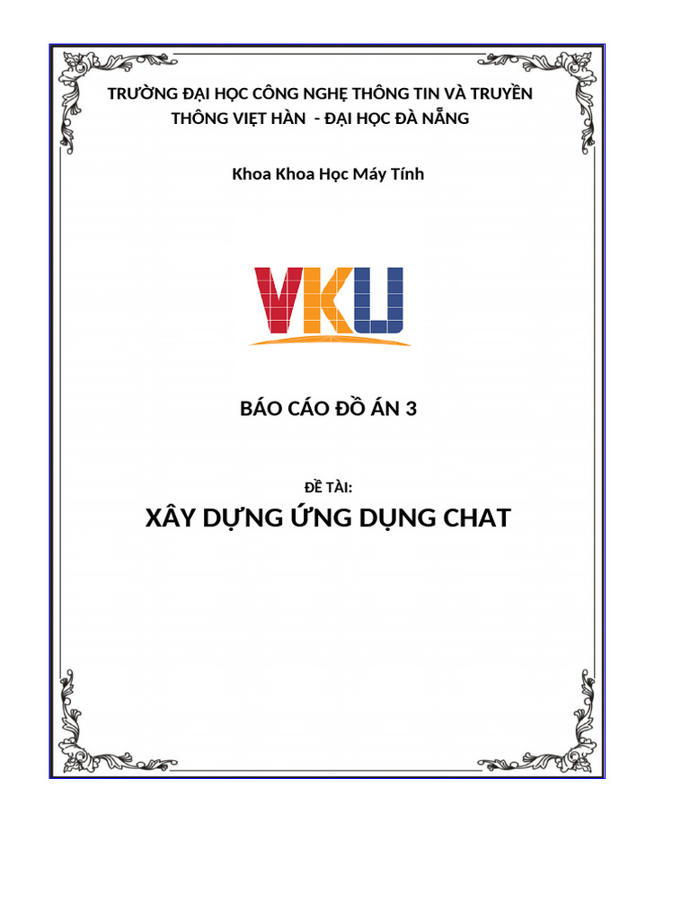 (123doc) - Bao-Cao-Do-An-3-De-Tai-Xay-Dung-Ung-Dung-Chat | PDF