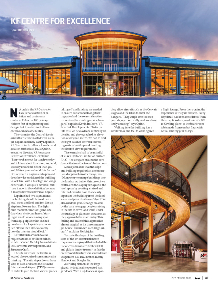 KF Aerospace Article 1 | PDF | Aviation