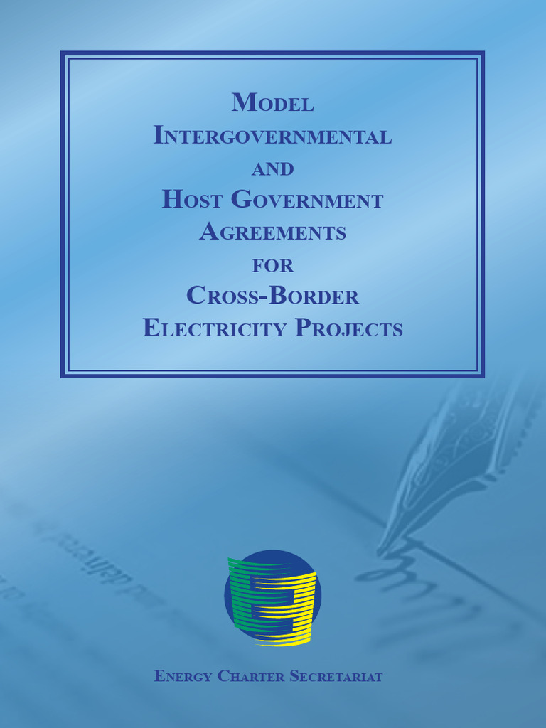 Cross-Border Electricity Agreements | PDF | Taxes | Treaty