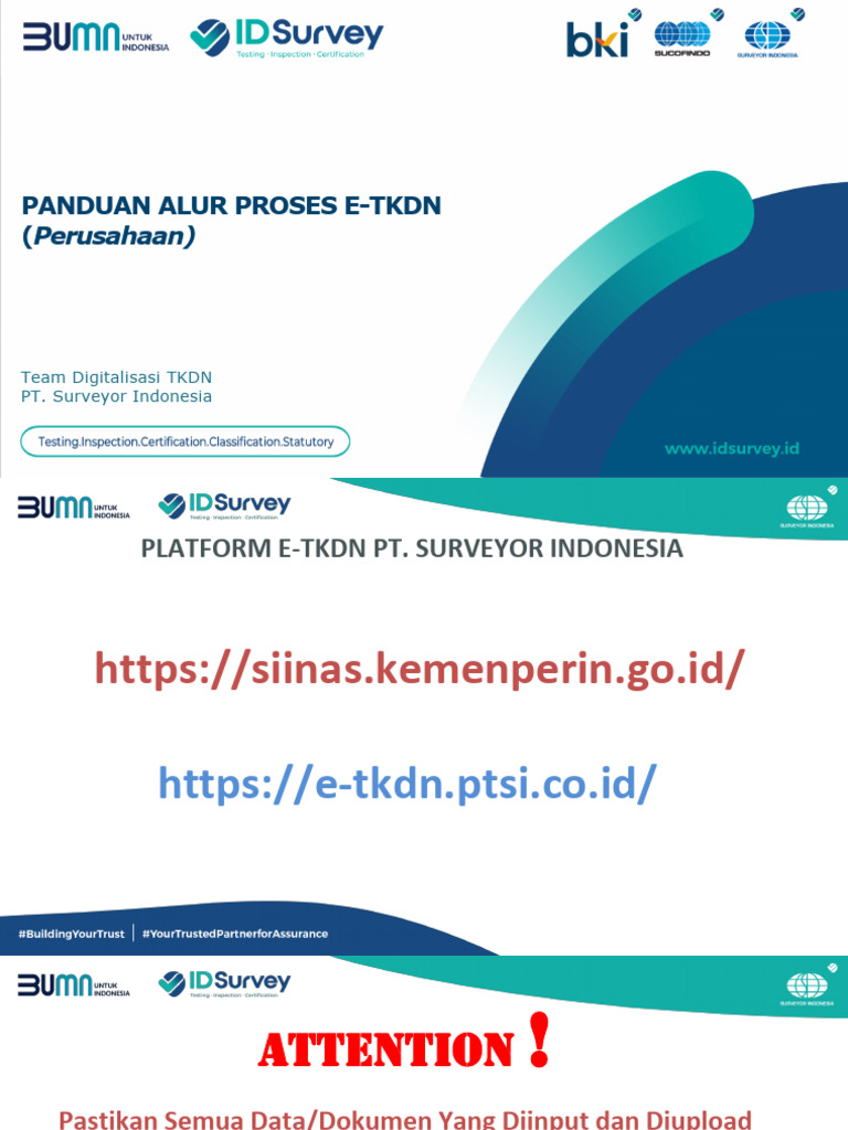 Panduan e-TKDN LVI - Perusahaan | PDF