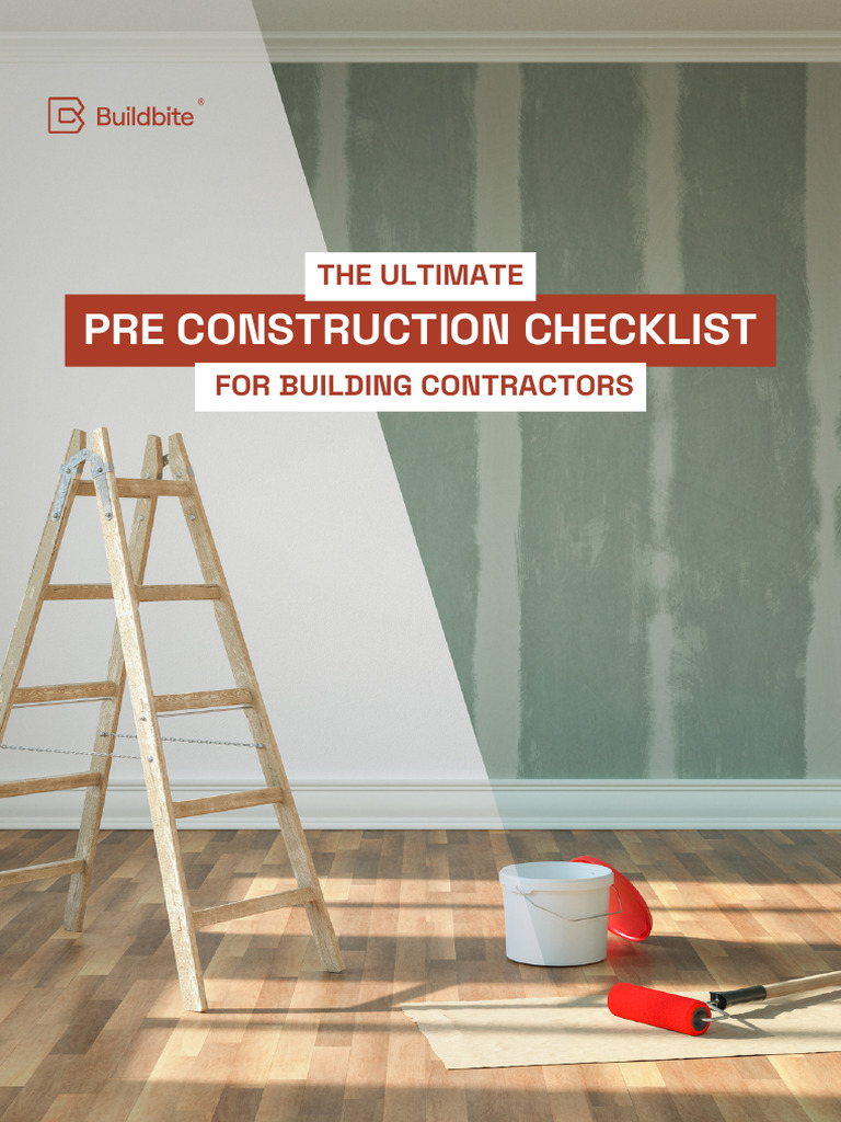 Contractor Pre-Construction Guide | PDF | Art | Computers