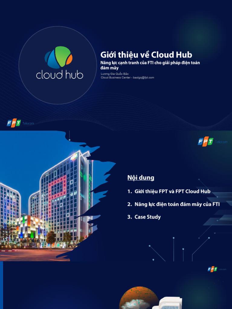 FTI - Cloud Hub Introduction (Vietnamese) - Customer | PDF