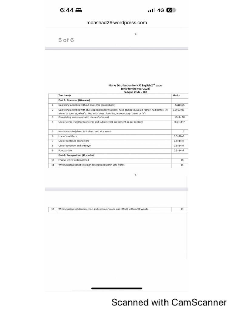 English - 2nd. HSC 2023 - All Ques &ans. | PDF