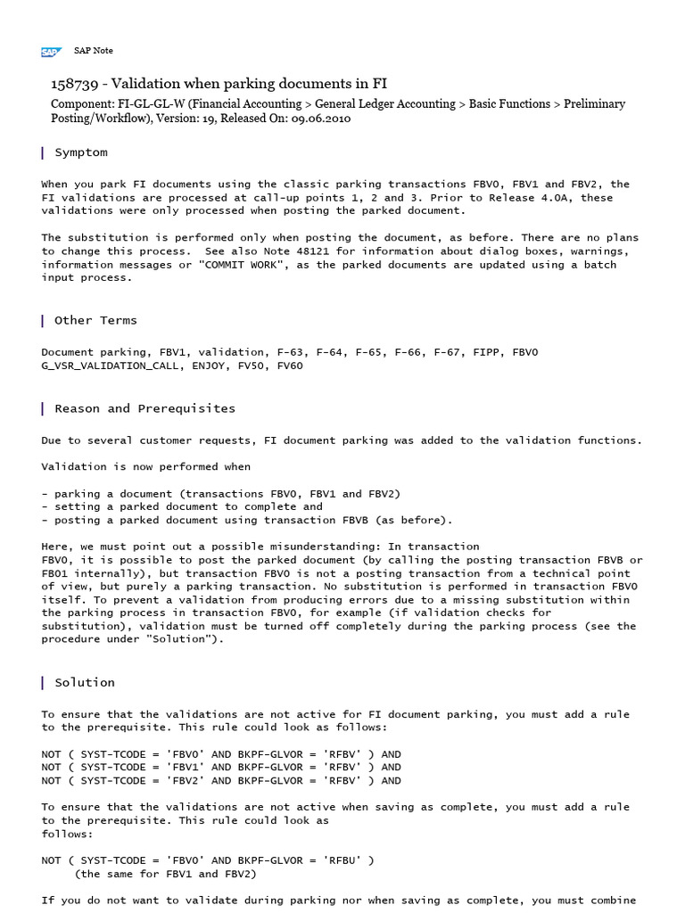 E - 20240531 - Document Parking Validation | PDF | Software | Computer ...