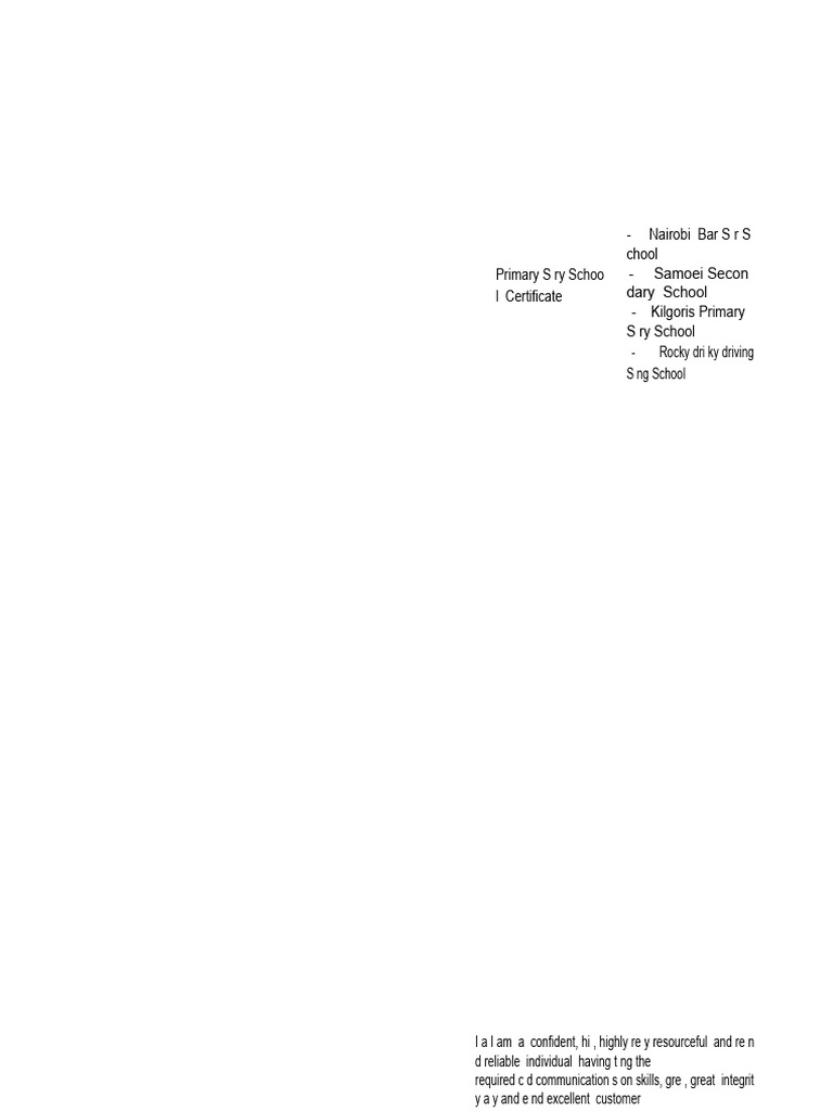 How To Write KCSE Projects | PDF | Drink | Coffee