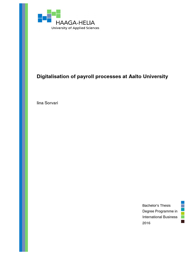 Sorvari Iina | PDF | Salary | Payroll Tax