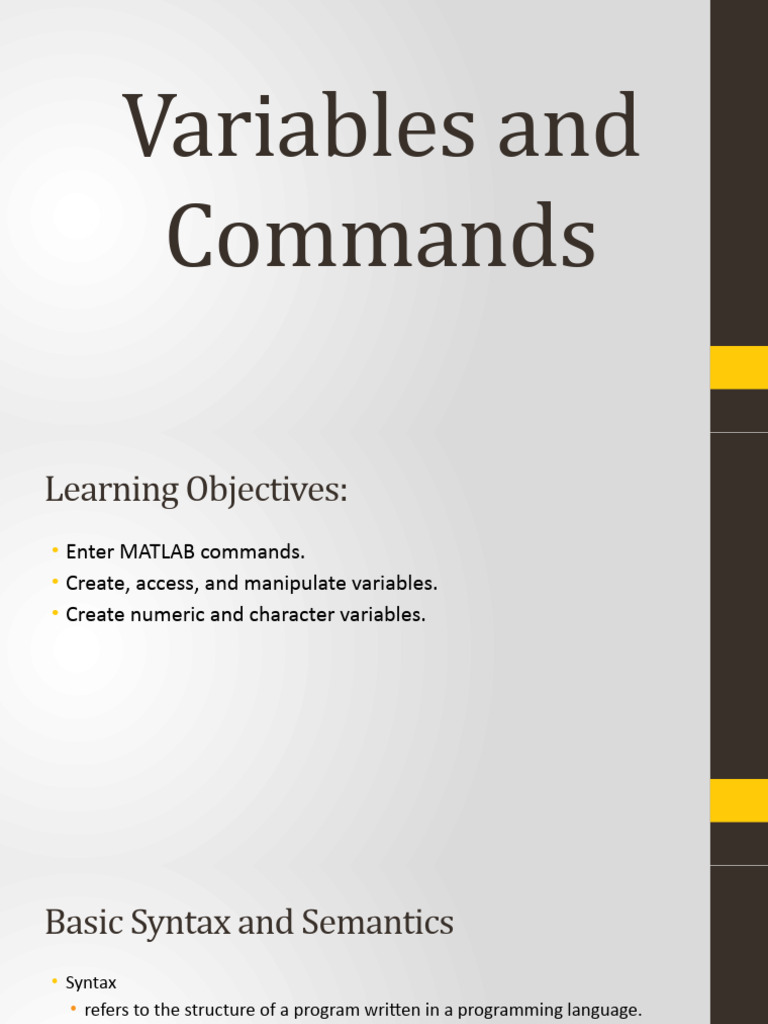 Muole03 Syntax and Semantics | PDF | Data Type | Integer (Computer Science)